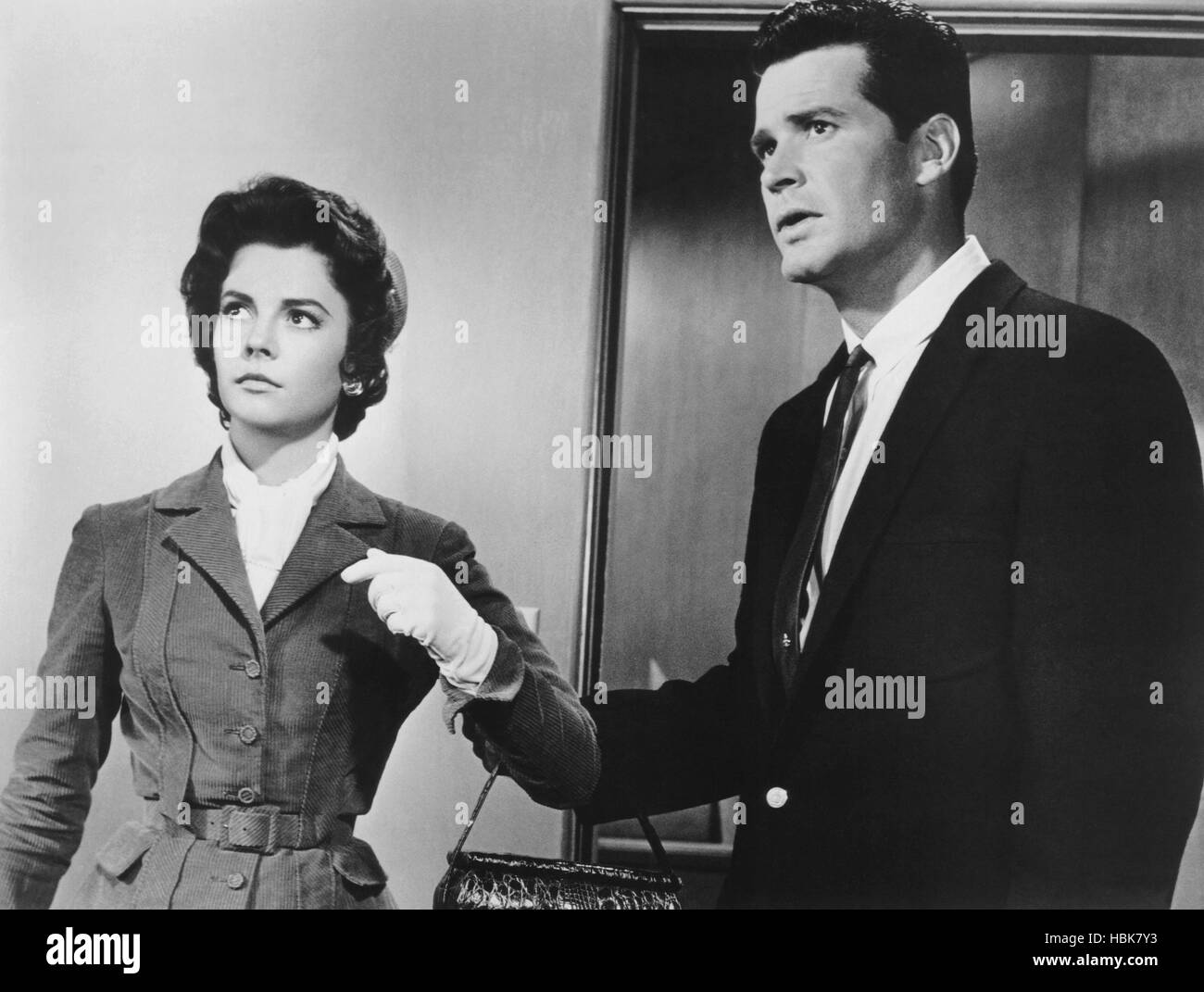 CASH MCCALL, from left: Natalie Wood, James Garner, 1960 Stock Photo ...