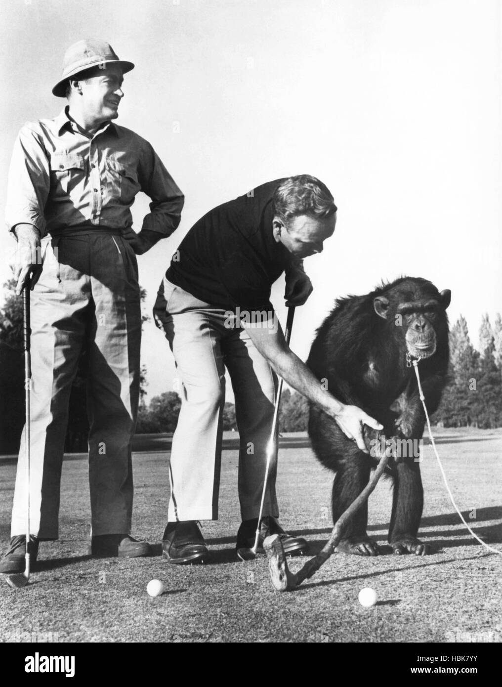 CALL ME BWANA, from left: Bob Hope, Arnold Palmer, 1963 Stock Photo - Alamy