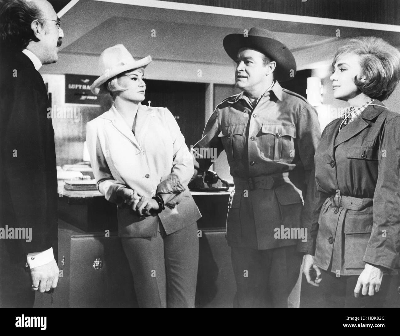 Call Me Bwana Anita Ekberg White Hat Bob Hope Edie Adams 1963