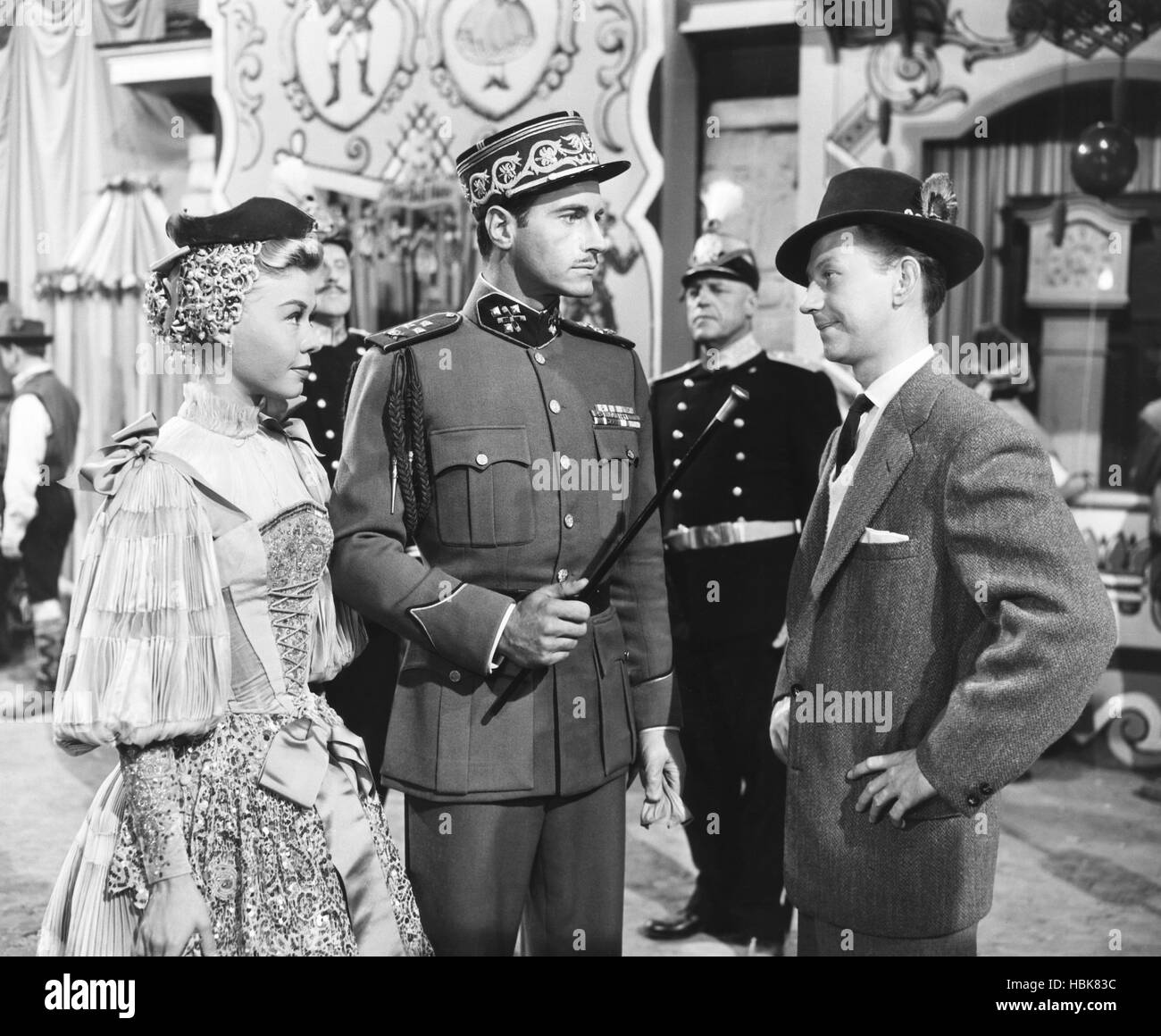CALL ME MADAM, from left, Vera-Ellen, Helmut Dantine, Donald O'Connor ...