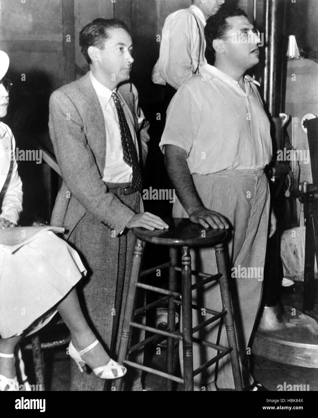 CAMILLE, Irving Thalberg and Director George Cukor on the set, 1936 ...