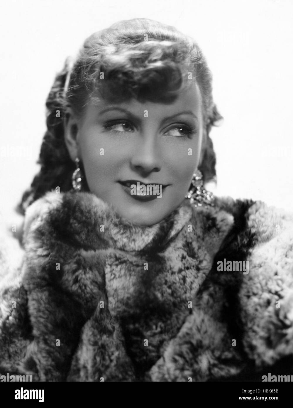 ROMANCE, Greta Garbo, portrait by George Hurrell, 1930 Stock Photo - Alamy