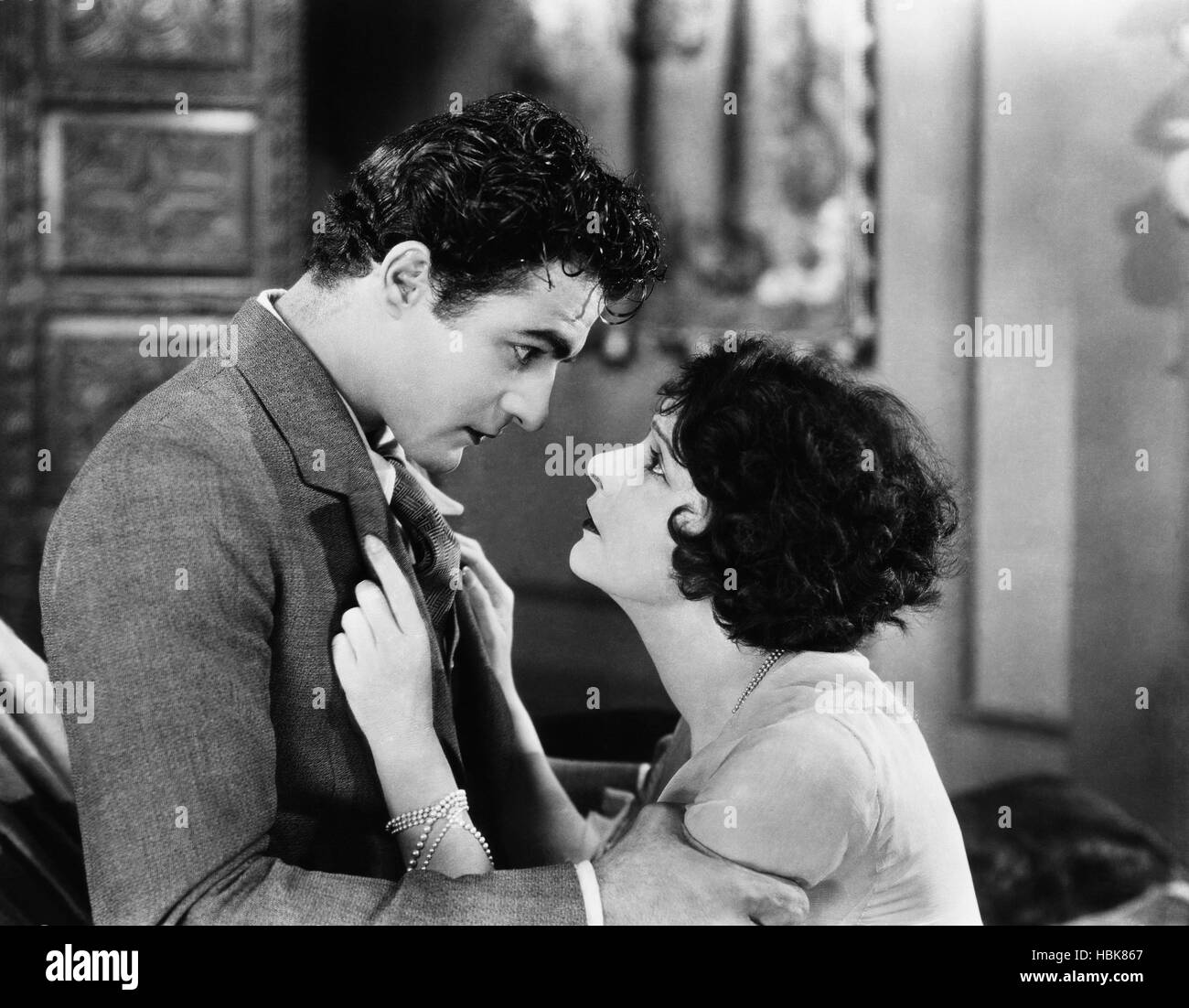 CAMILLE, from left, Gilbert Roland, Norma Talmadge, 1926 Stock Photo ...