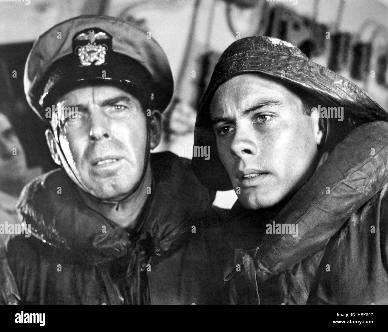 THE CAINE MUTINY, l-r: Fred MacMurray, Robert Francis, 1954 Stock Photo ...
