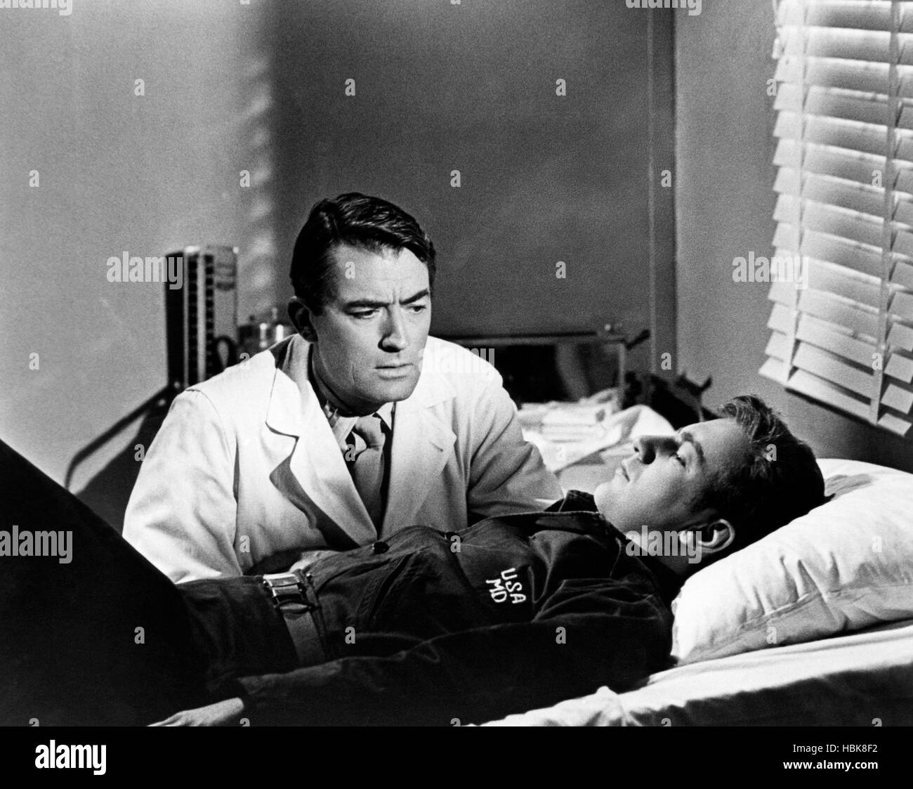 CAPTAIN NEWMAN, M.D., Gregory Peck, Bobby Darin, 1963 Stock Photo - Alamy