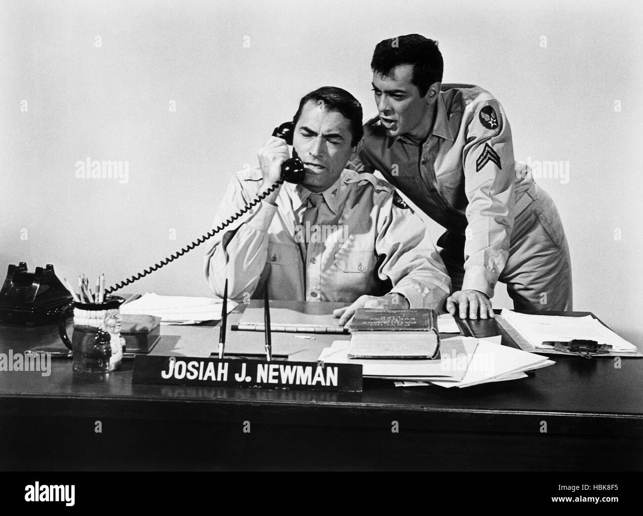 CAPTAIN NEWMAN, M.D., Gregory Peck, Tony Curtis, 1963 Stock Photo - Alamy