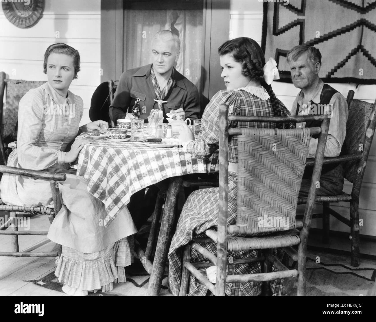 CASSIDY OF BAR 20, from left: Nora Lane, William Boyd, Margaret Marquis ...