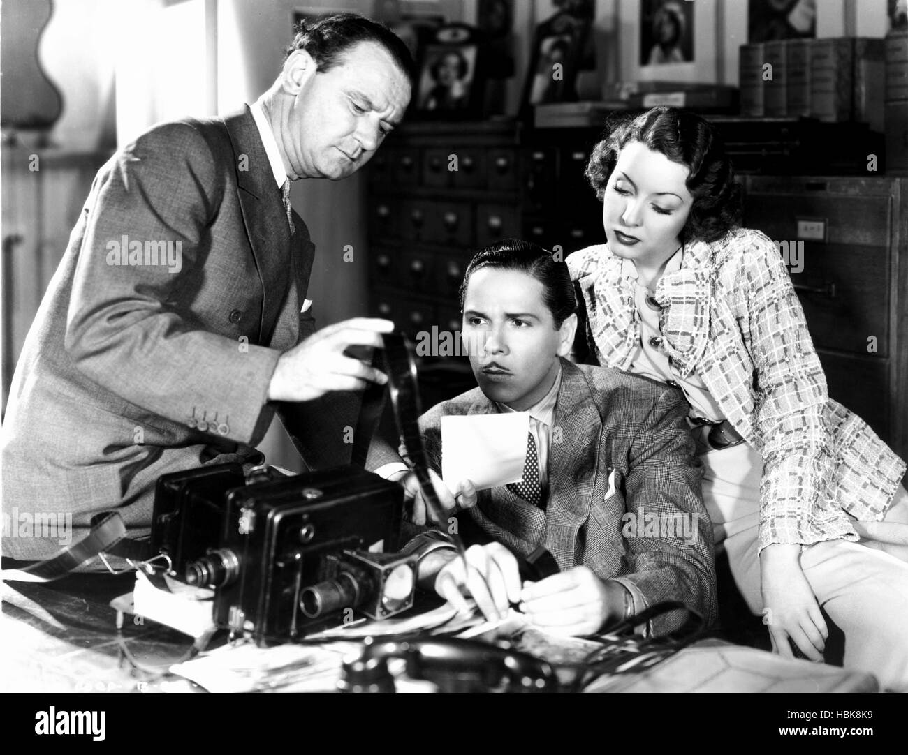 CASE OF THE MISSING MAN, from left, James Burke, Roger Pryor, Joan ...