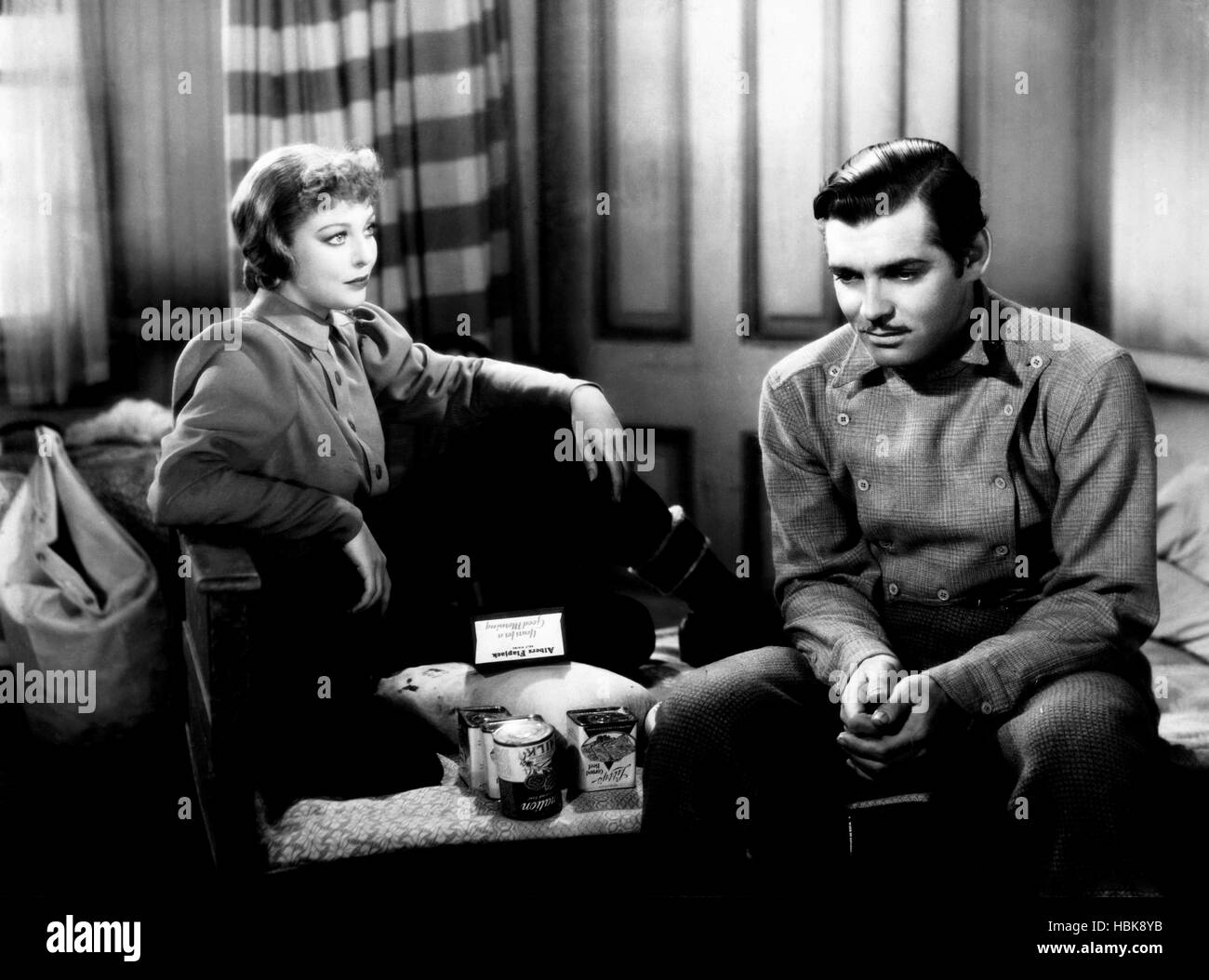 THE CALL OF THE WILD, from left: Loretta Young, Clark Gable, 1935, TM ...