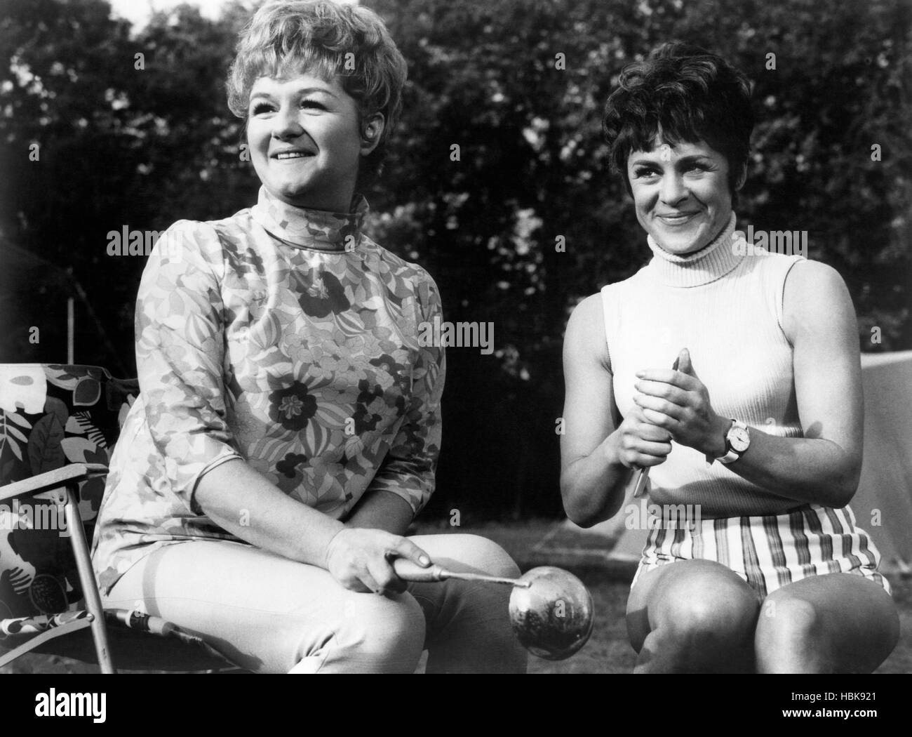 CARRY ON CAMPING, Joan Sims, Dilys Laye, 1969 Stock Photo - Alamy