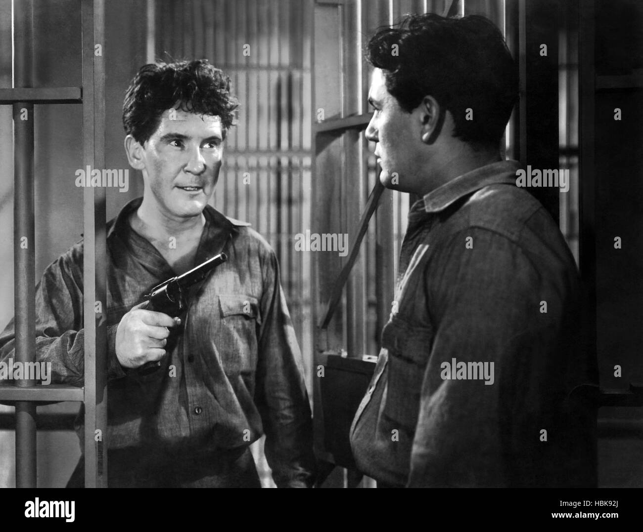 CASTLE ON THE HUDSON, Burgess Meredith, John Garfield, 1940 Stock Photo ...