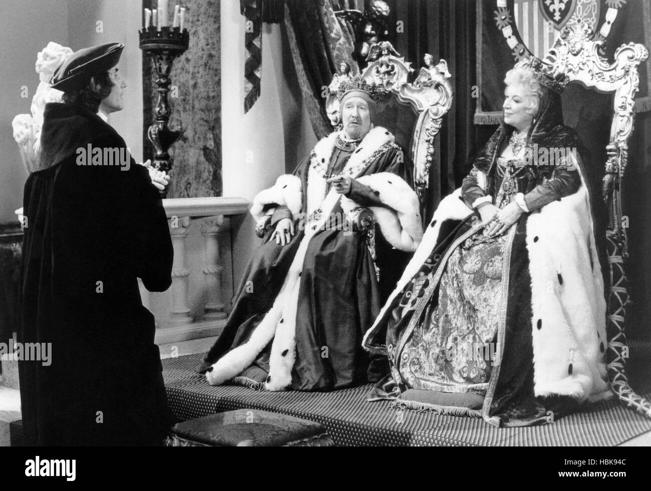 CARRY ON COLUMBUS, from left: Jim Dale as Christopher Columbus, Leslie ...