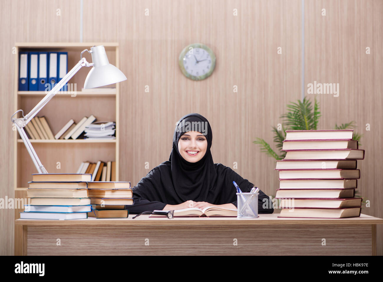 Muslim student girl dress head hi-res stock photography and images - Alamy