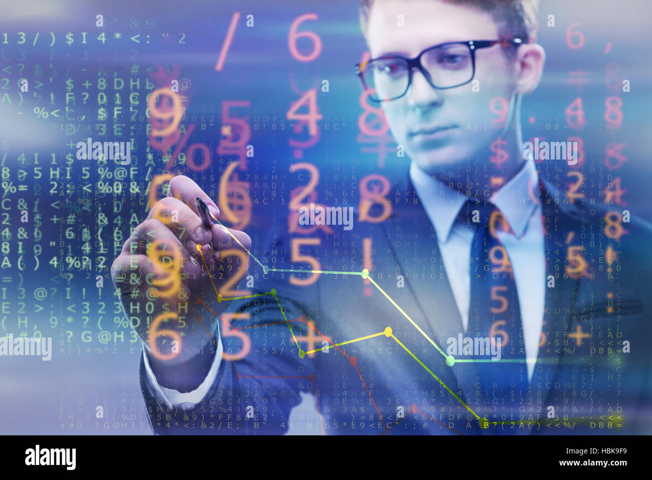 Selecting numbers hi-res stock photography and images - Alamy