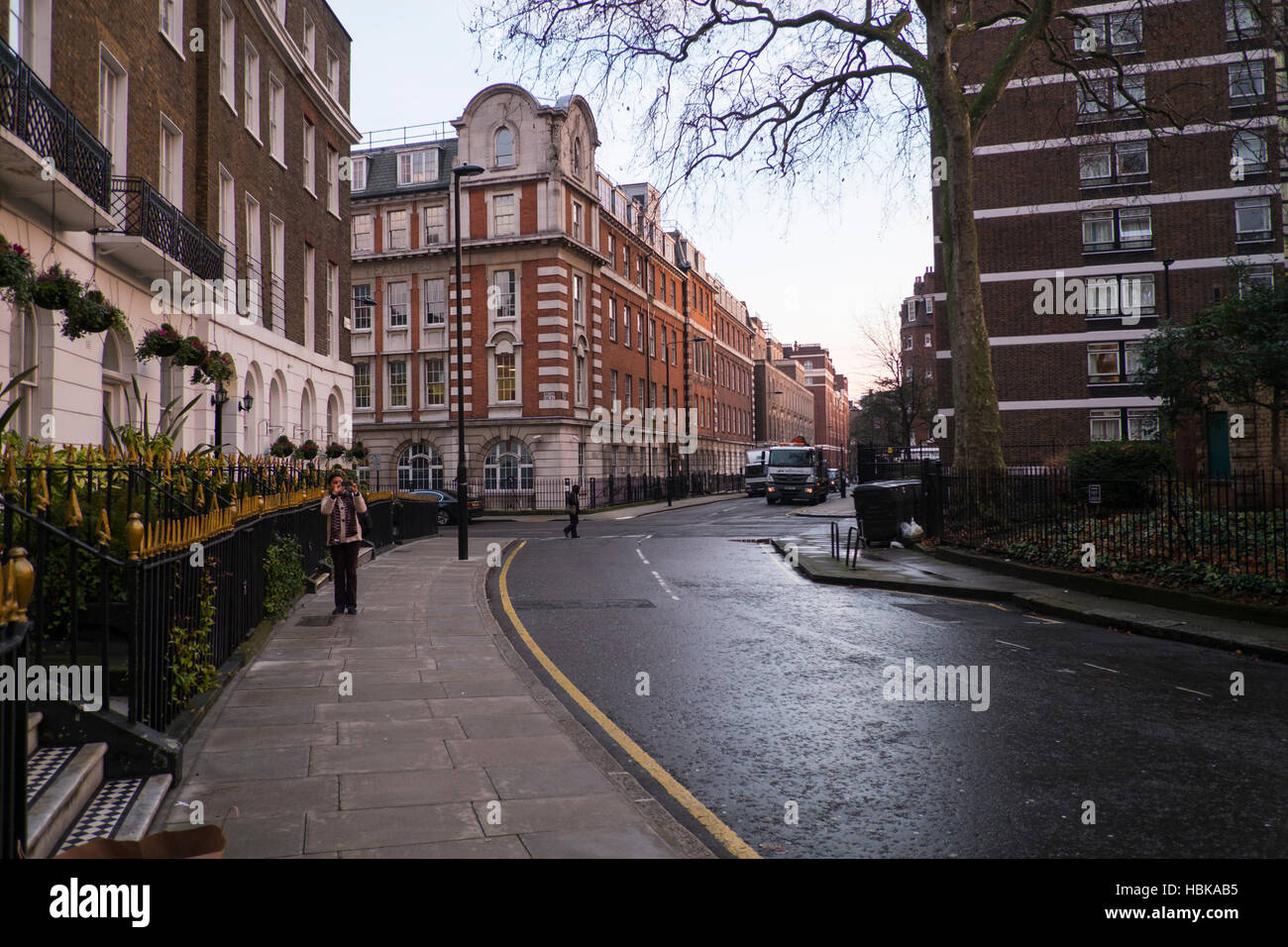 Walking through the streets of London, enjoying the architecture Stock ...