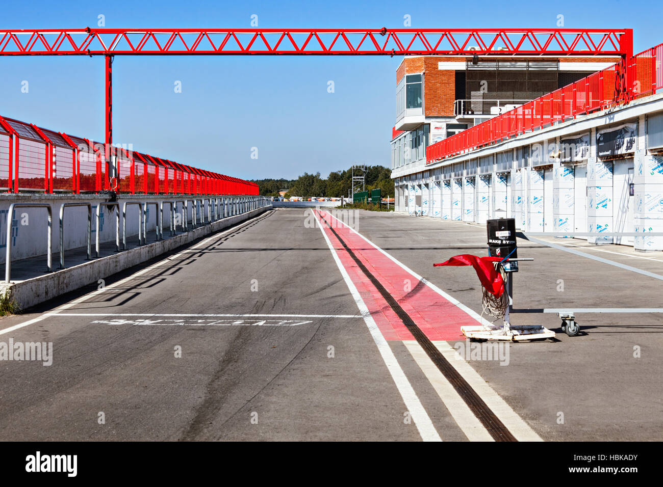 Pitlane pit lane pit lane hi-res stock photography and images - Alamy