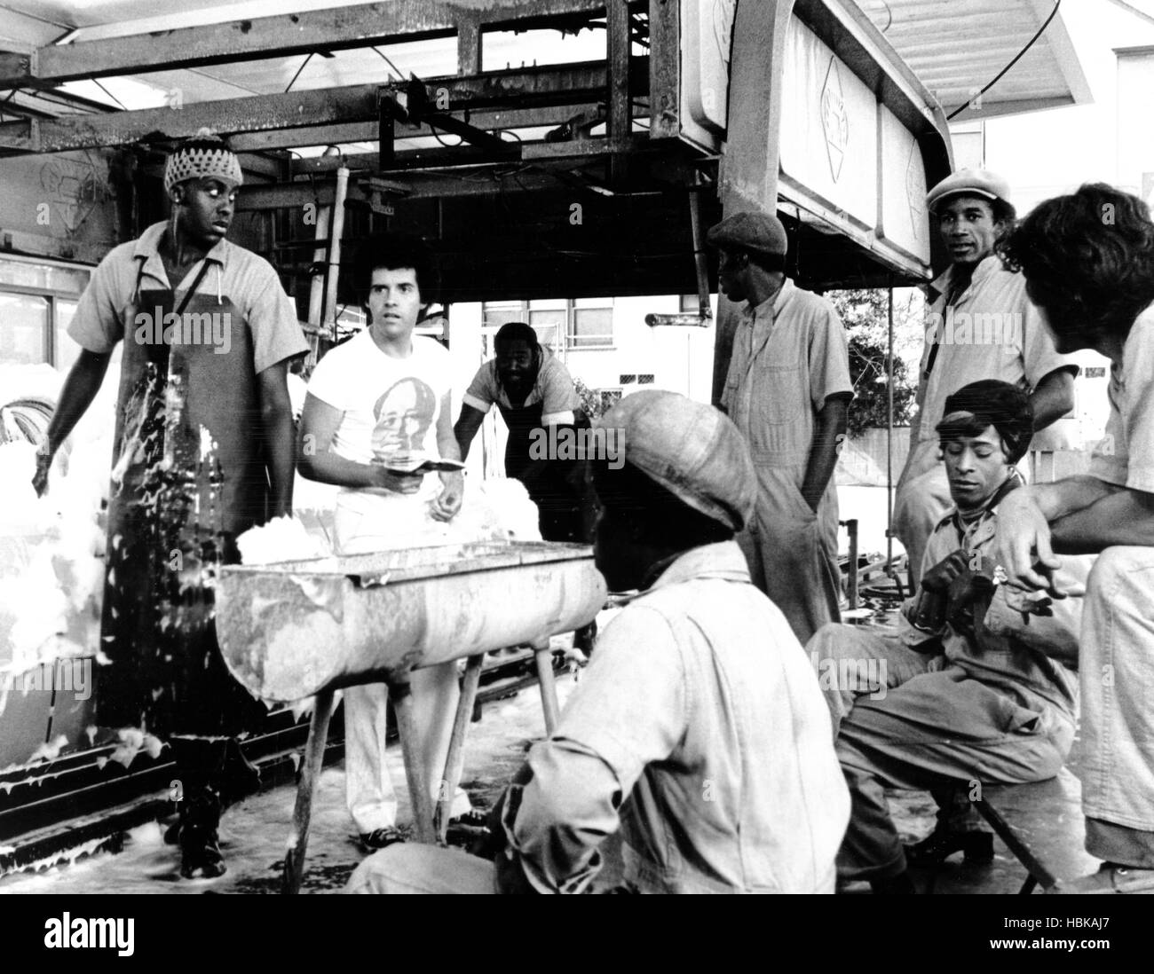 CAR WASH, Bill Duke, Richard Brestoff, Ivan Dixon, Antonio Fargas, 1976 ...