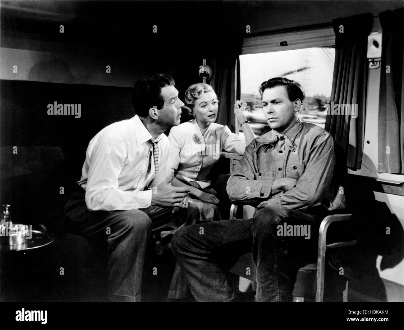 CALLAWAY WENT THATAWAY, from left, Fred MacMurray, Dorothy McGuire ...