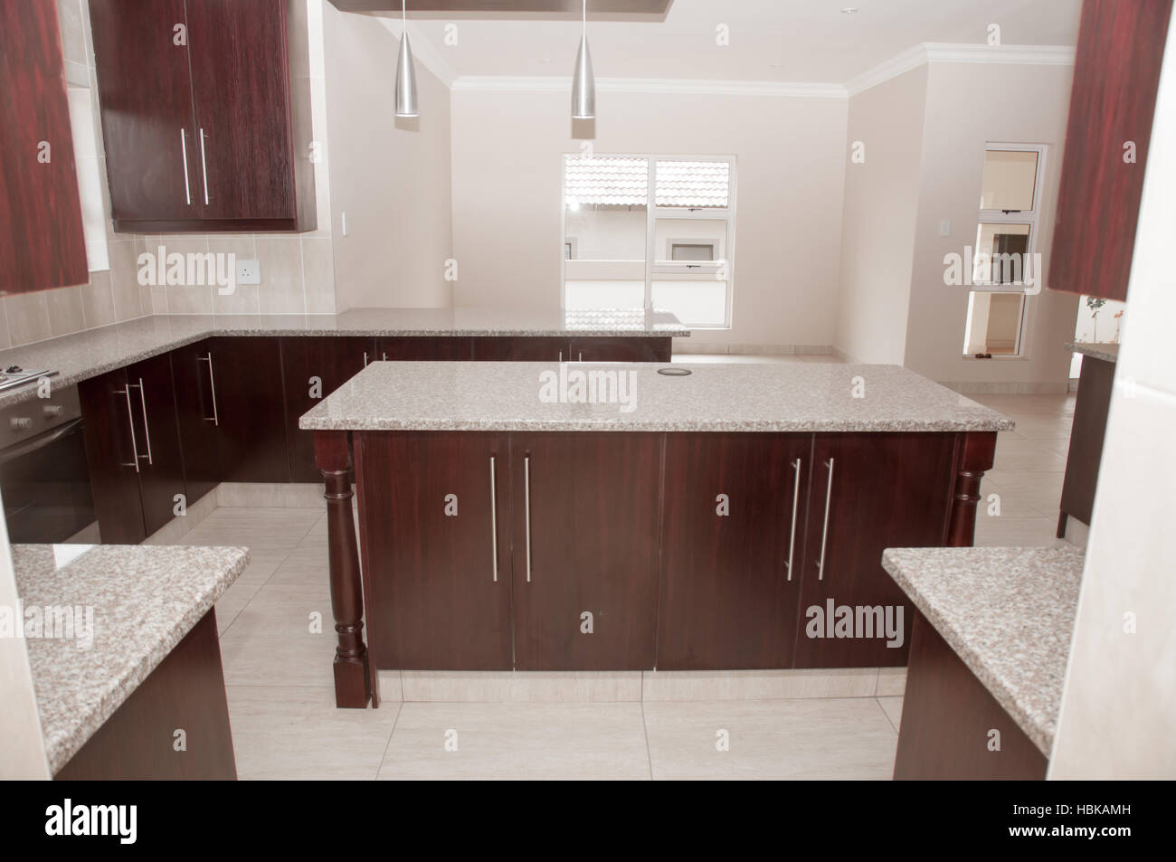 Newly Build Kitchen Stock Photo - Alamy
