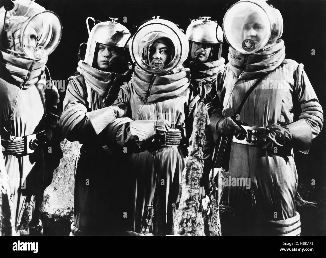 CAT-WOMEN OF THE MOON, from left, Victor Jory, William Phipps, Marie ...