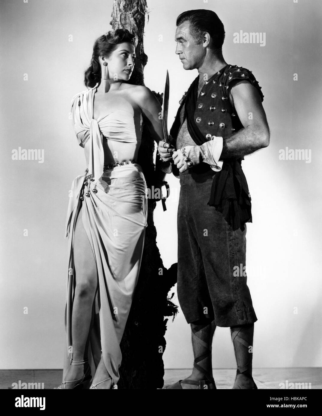 CAPTIVE WOMEN, from left, Paula Dorety, Ron Randell, 1952 Stock Photo ...