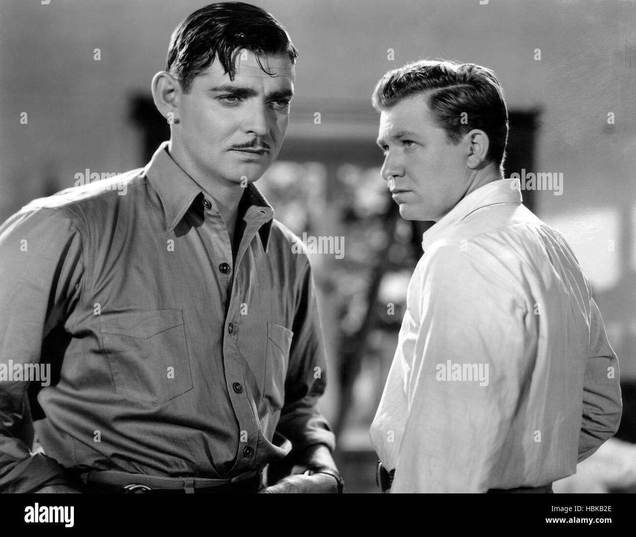 CHAINED, Clark Gable, Stuart Erwin, 1934 Stock Photo - Alamy