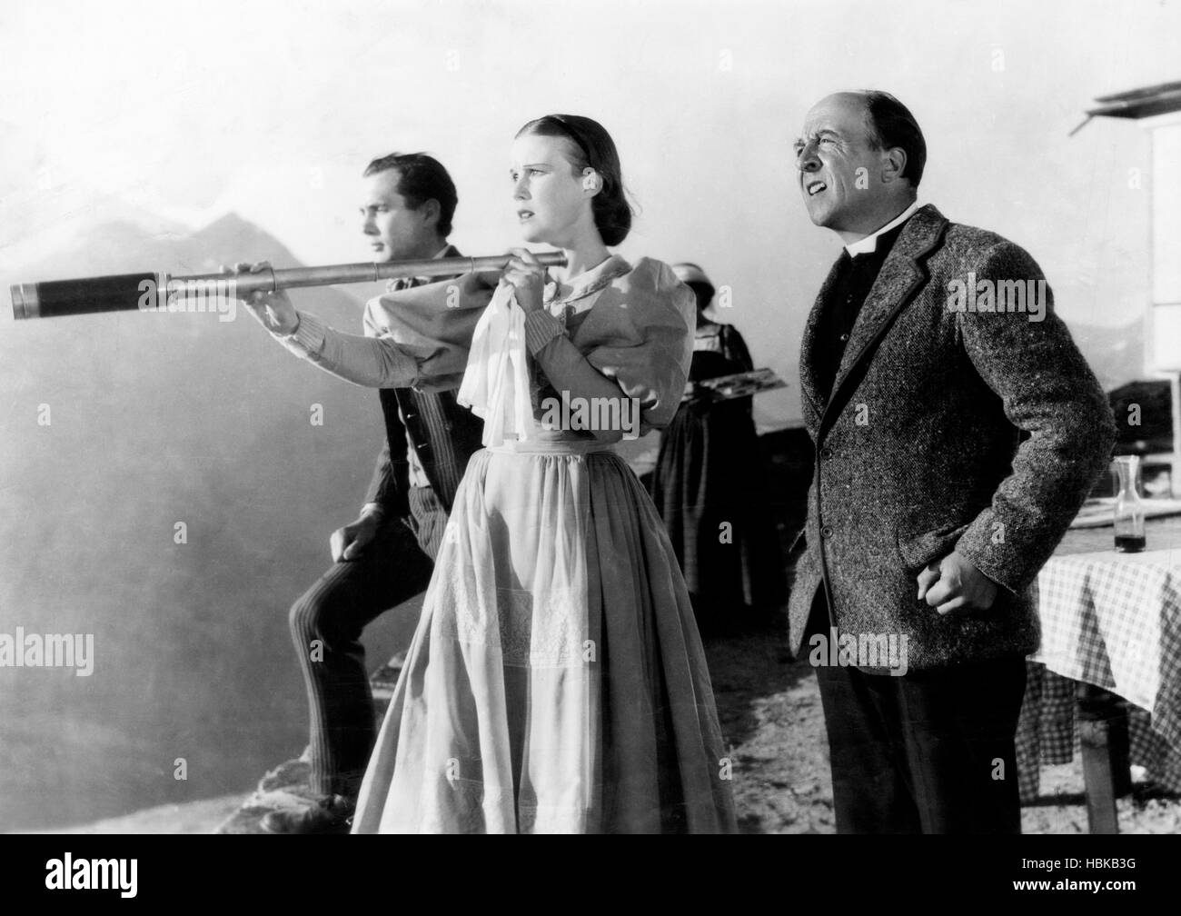THE CHALLENGE, from left, Robert Douglas, Joan Gardner, Frank Birch ...