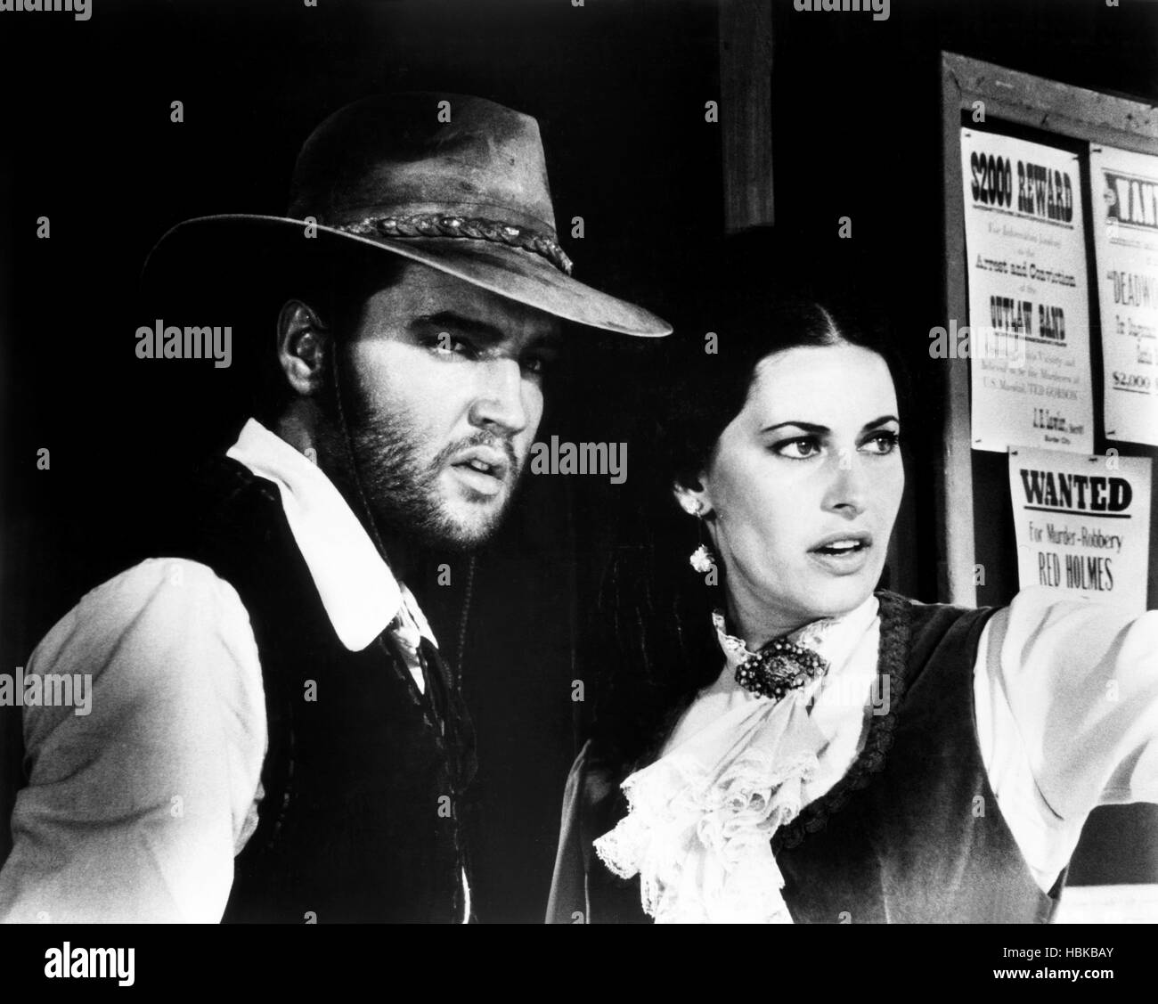 CHARRO!, from left, Elvis Presley, Ina Balin, 1969 Stock Photo - Alamy