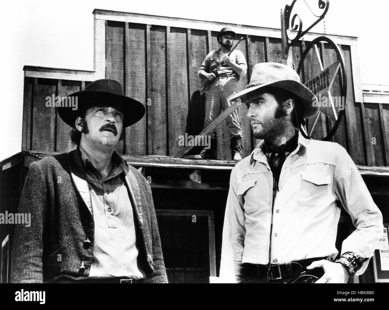 CHARRO!, from left, Victor French, Elvis Presley, 1969 Stock Photo - Alamy