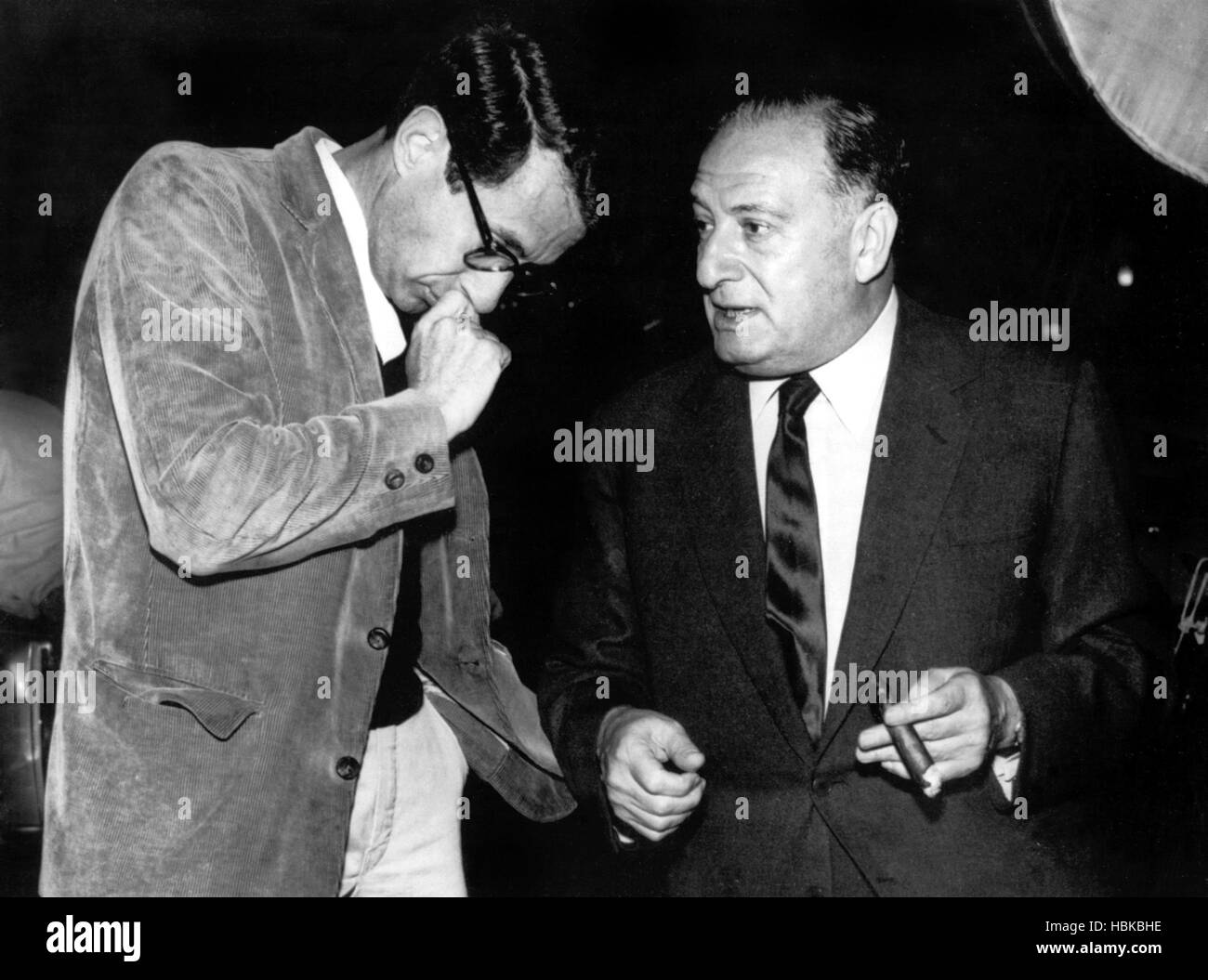 THE CHASE, Producer Sam Spiegel, Director Arthur Penn on the set, 1966 ...