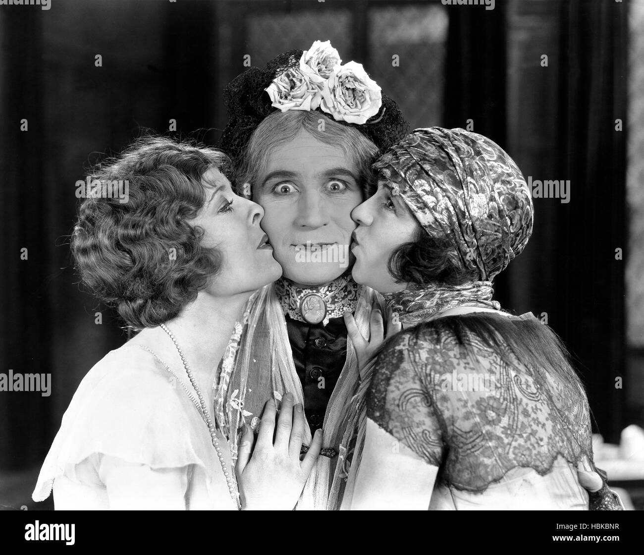 CHARLEY'S AUNT, Syd Chaplin with Priscilla Bonner and Mary Akin, 1925 ...