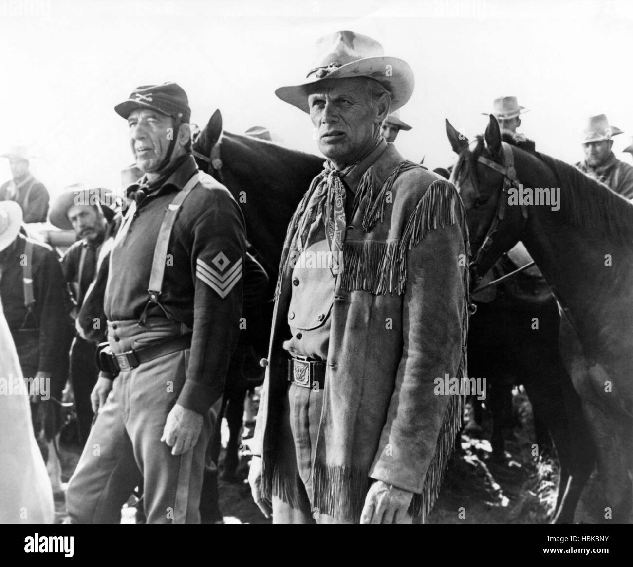 CHEYENNE AUTUMN, Mike Mazurki, Richard Widmark, 1964 Stock Photo - Alamy