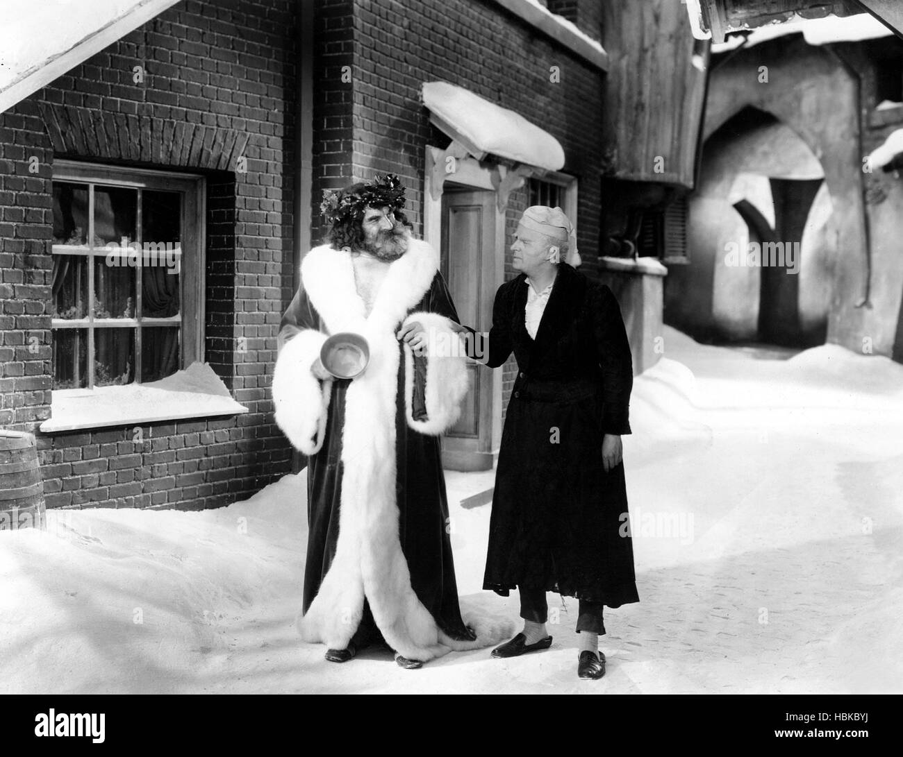 A CHRISTMAS CAROL, Lionel Braham (Christmas Present), Reginald Owen ...