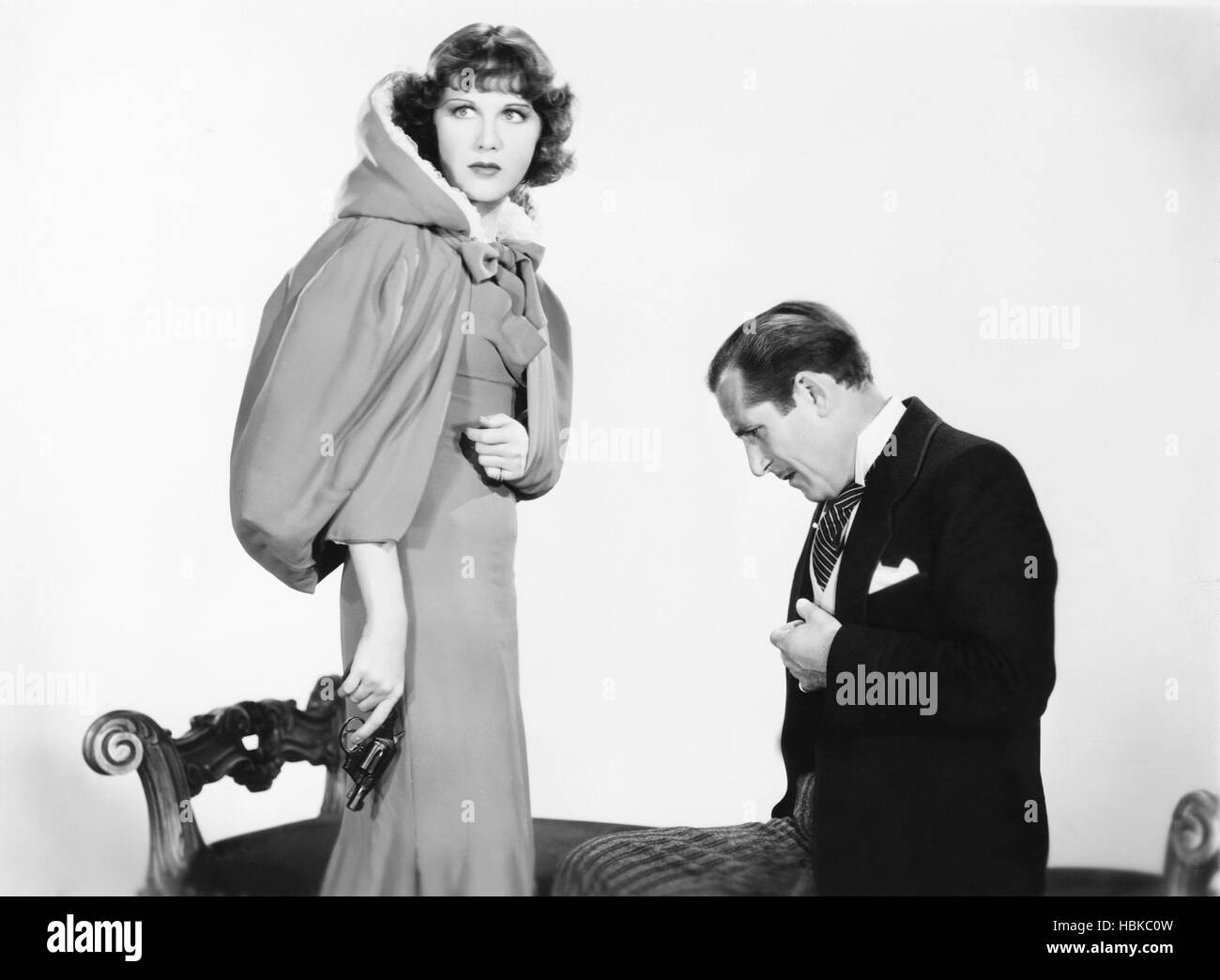 CHARLIE CHAN IN PARIS, from left: Mary Brian, John Miljan, 1935, TM ...