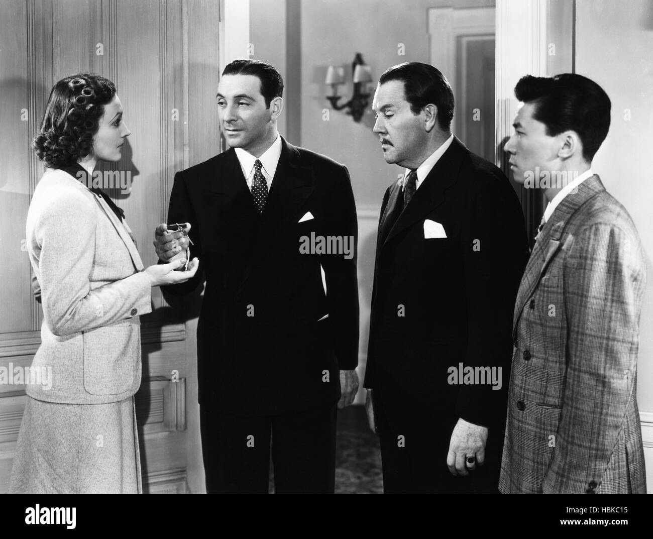 CHARLIE CHAN IN RENO, from left, Kay Linaker, Ricardo Cortez, Sidney ...