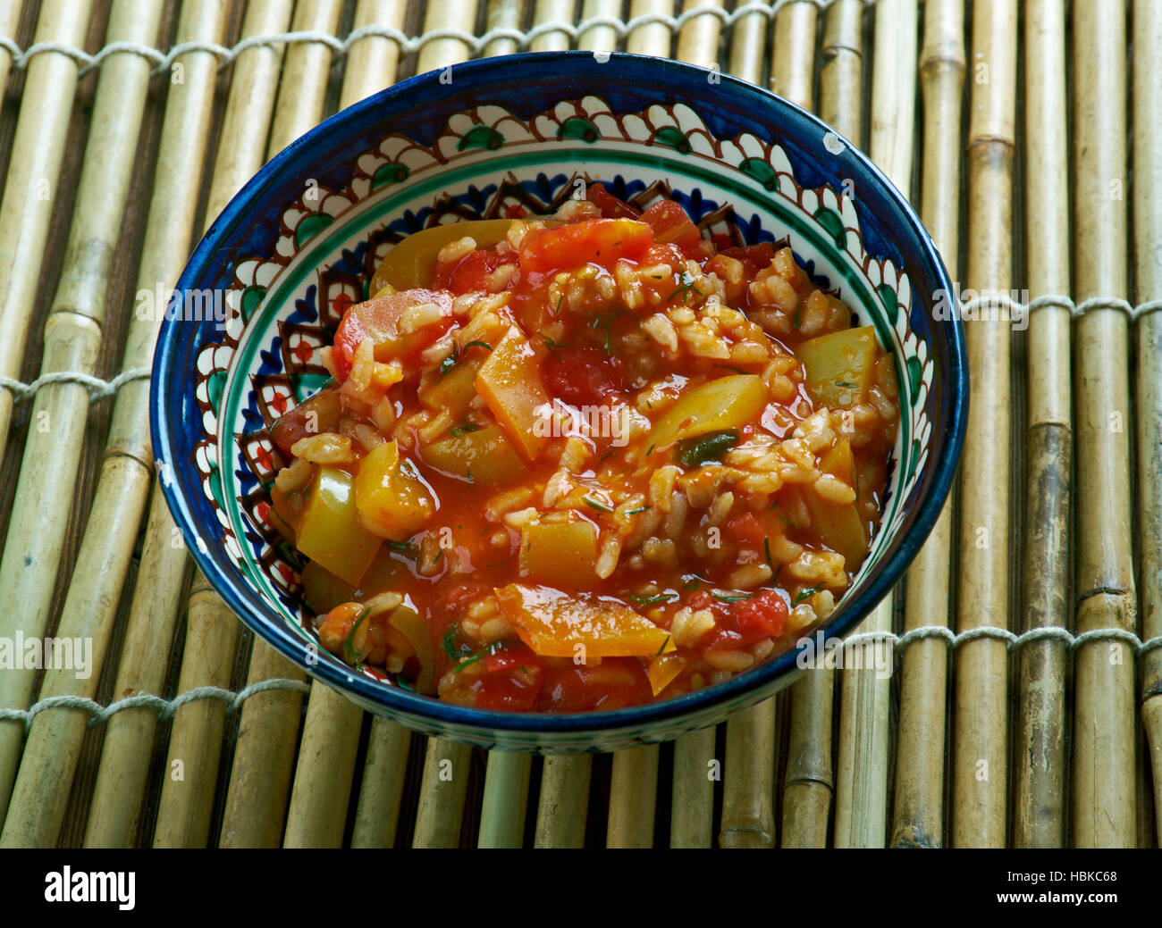 Turkish appetizer of tomato Stock Photo - Alamy