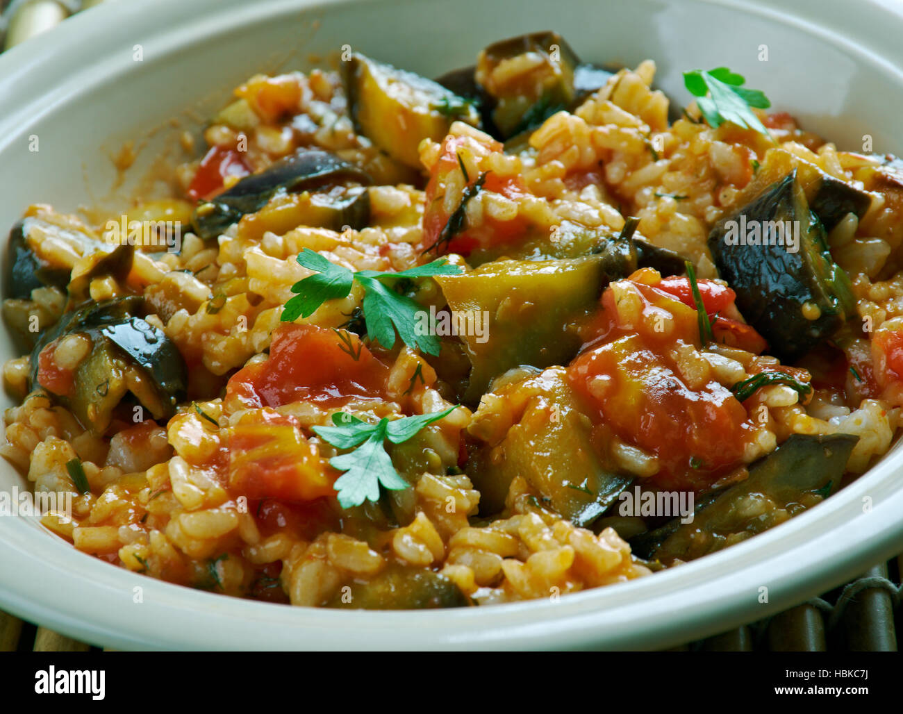 Turkish vegetable appetizer Stock Photo - Alamy