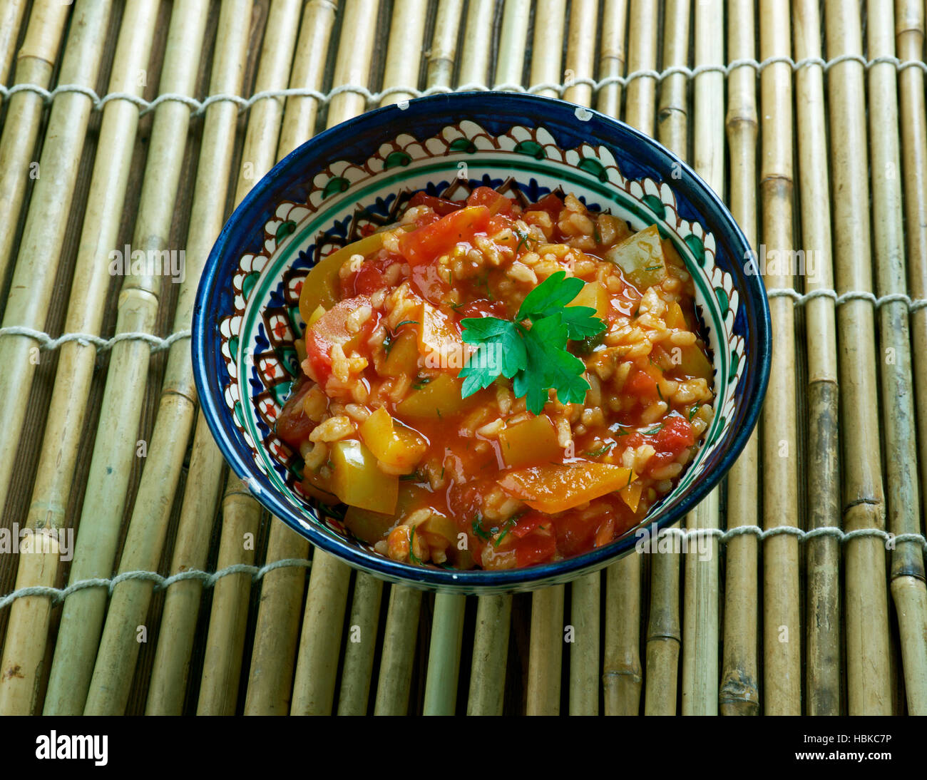 Turkish appetizer of tomato Stock Photo - Alamy
