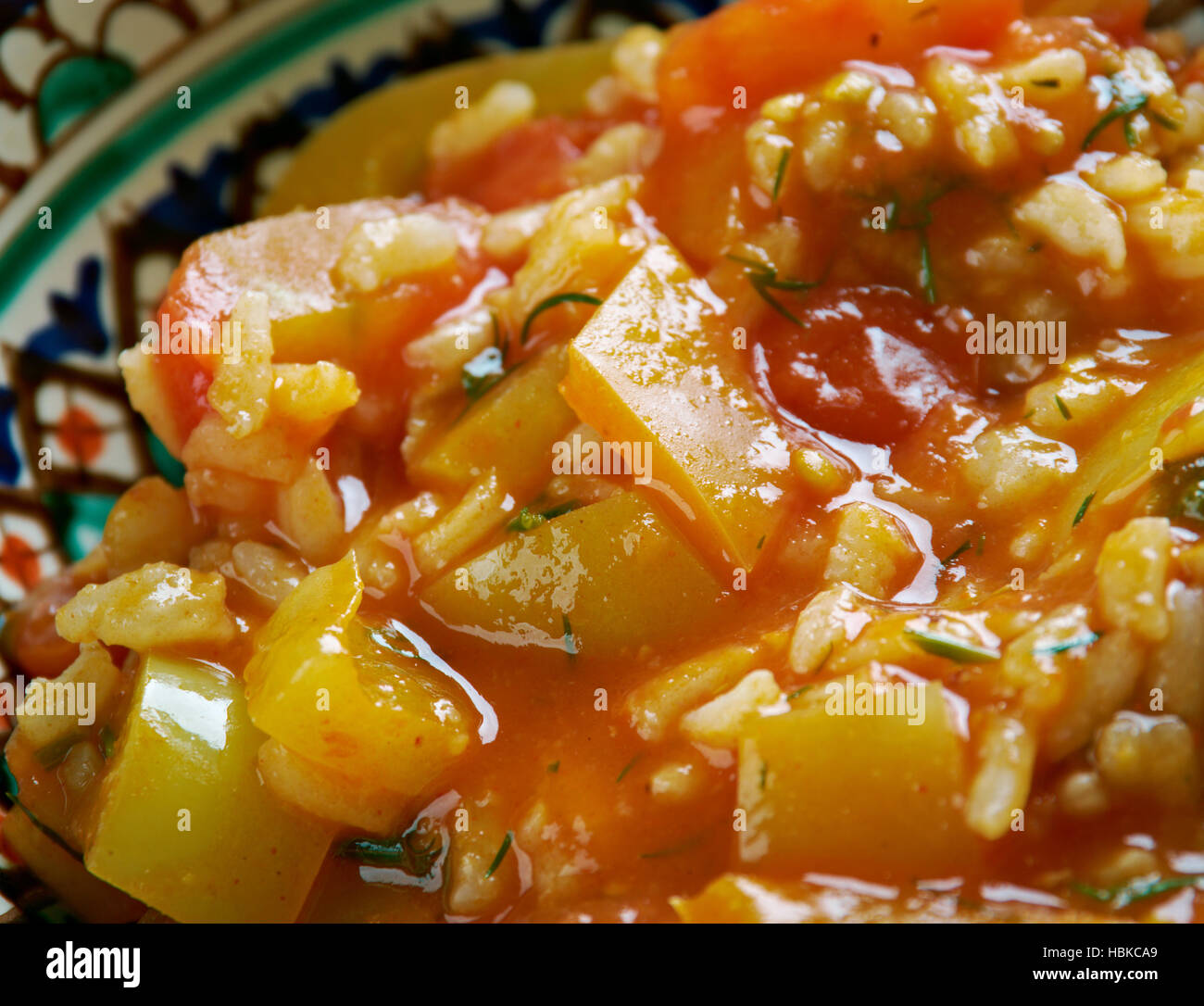 Turkish appetizer of tomato Stock Photo - Alamy