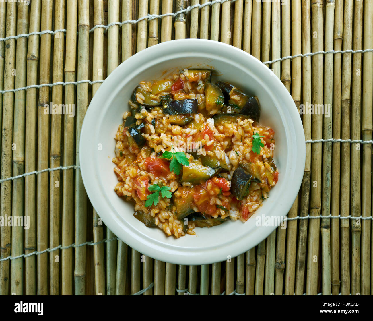 Turkish vegetable appetizer Stock Photo - Alamy
