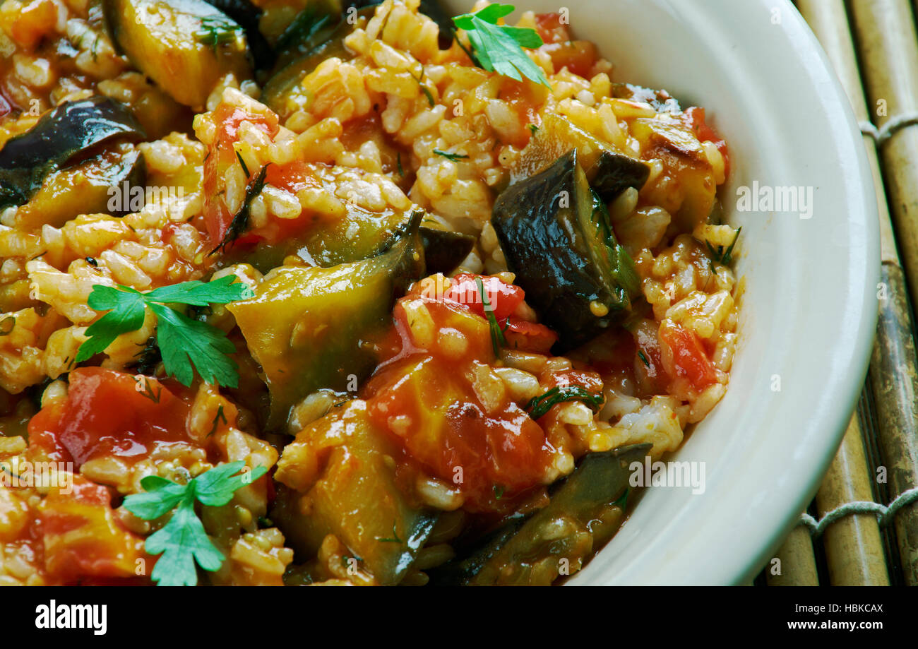 Turkish vegetable appetizer Stock Photo - Alamy
