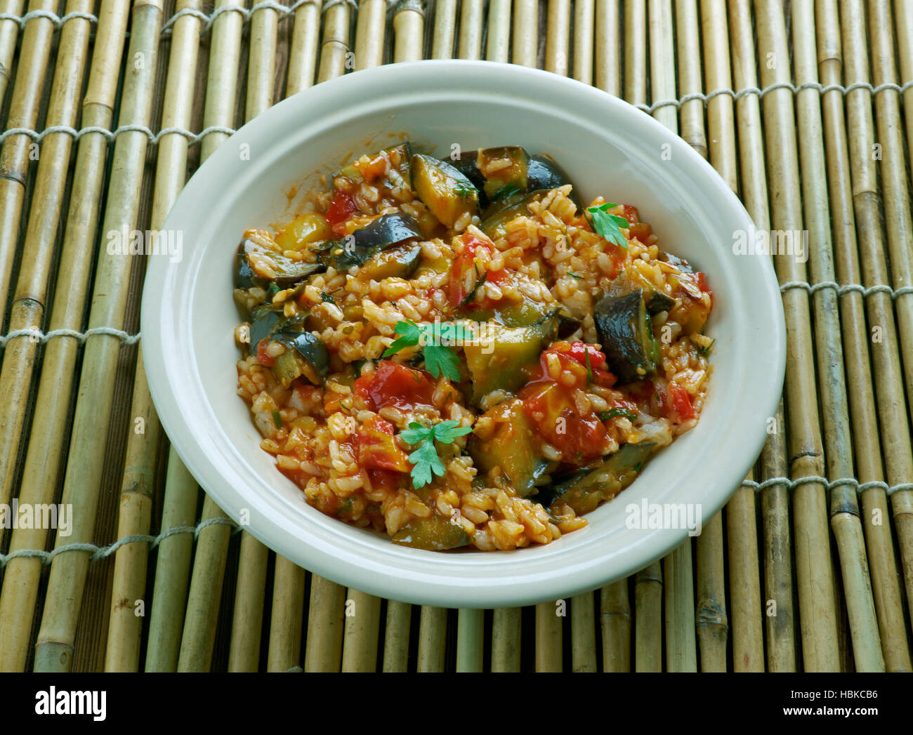 Turkish vegetable appetizer Stock Photo - Alamy
