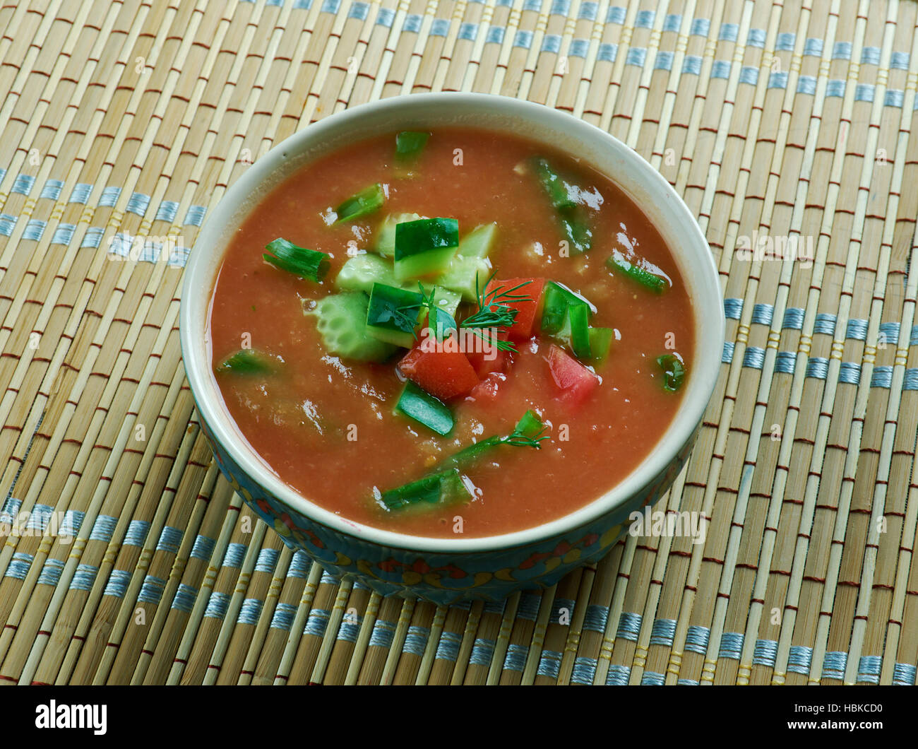 Turkish bulgur soup Stock Photo - Alamy