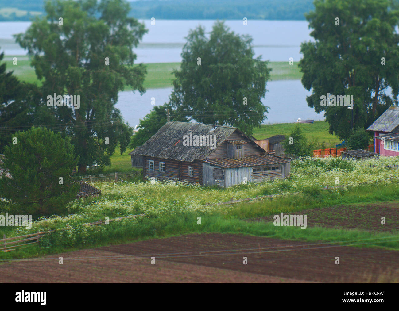 Russian farmhouse hi-res stock photography and images - Alamy