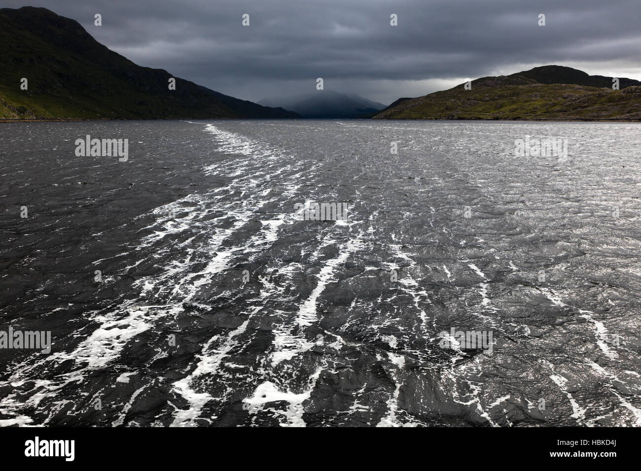 Marine landscape from a boat Stock Photo - Alamy