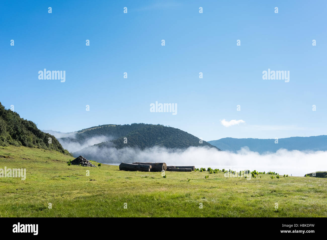 beautiful alpine lake Stock Photo - Alamy