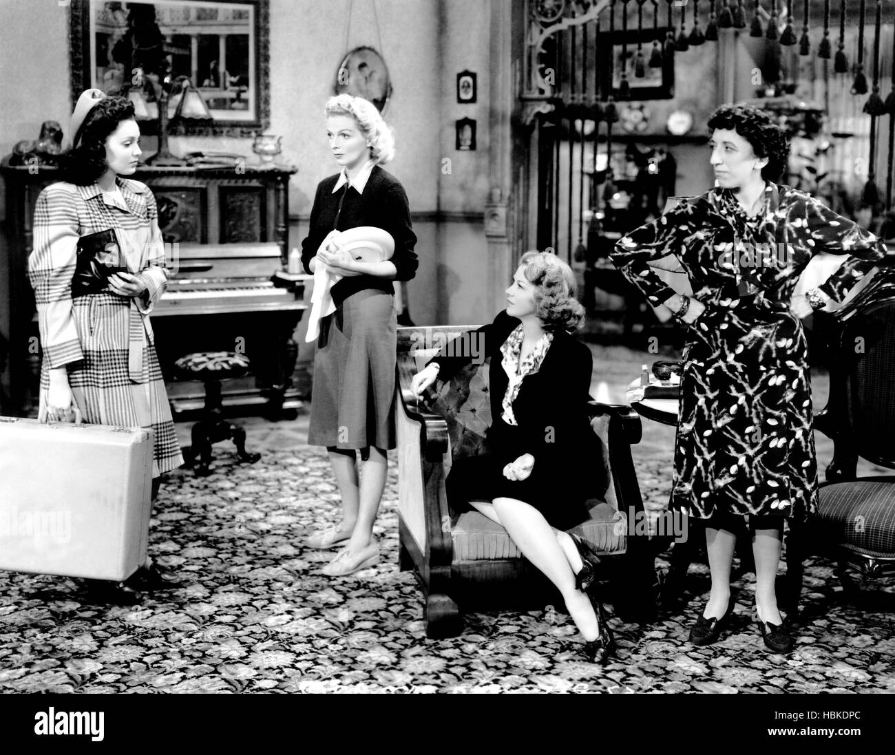 CITY WITHOUT MEN, from left, Linda Darnell, Doris Dudley, Glenda ...