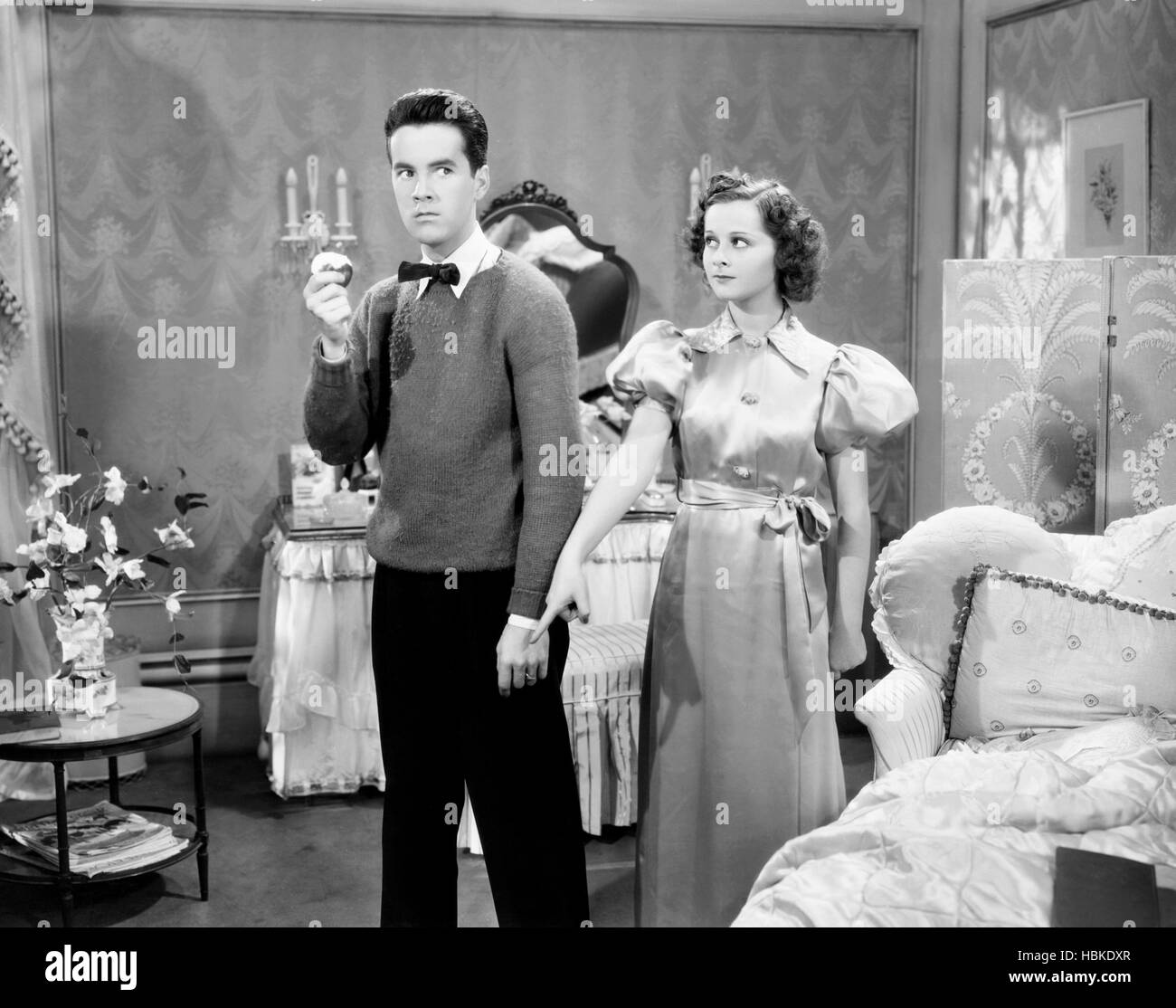 CLARENCE, from left, Johnny Downs, Eleanore Whitney, 1937 Stock Photo ...