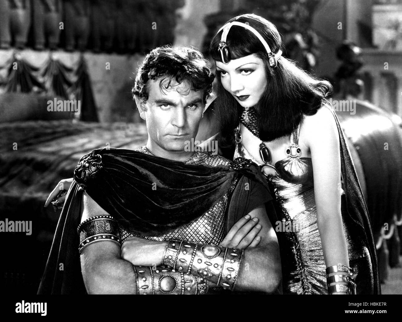 CLEOPATRA, Henry Wilcoxon, Claudette Colbert, 1934 Stock Photo - Alamy