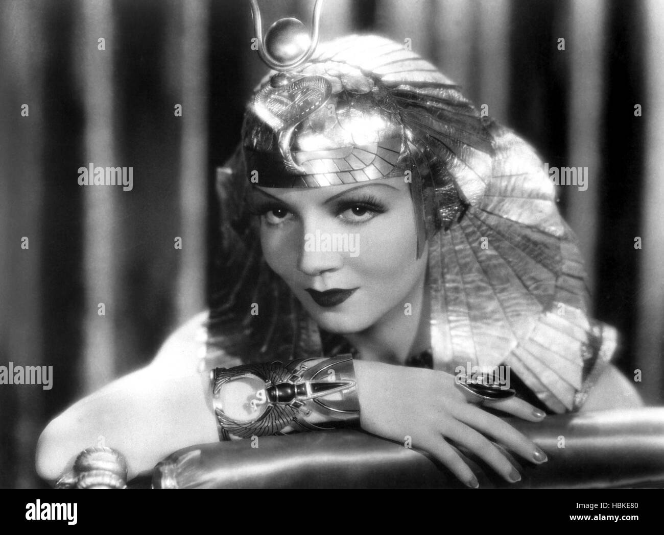 CLEOPATRA, Claudette Colbert, 1934 Stock Photo - Alamy